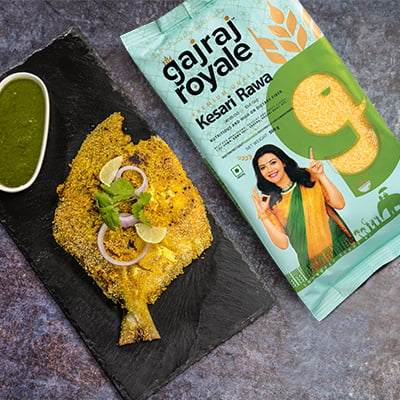 Rawa Fish Fry | Gajraj Royale Kesari Rawa - Gajraj Royale